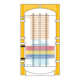ACV 709386 Puffer TST FAST 2E 300 with Polyurethane Insulation for 2 ...