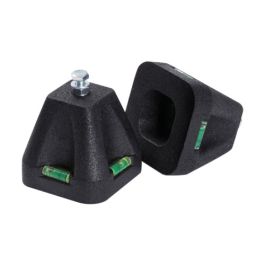 ARTIPLASTIC 0505 BSR Kit 4 Cone Supports in SBR Recycled Black Rubber ...