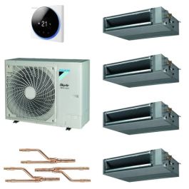 DAIKIN RZAG140NV1 + FBA35A9 (x4) Kit Sky Air Alpha Double Twin Compatto ...