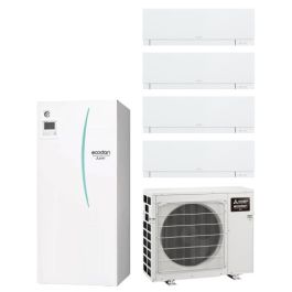 MITSUBISHI ELECTRIC PXZ-5F85VG + (3x) MSZ-EF22VGKW + MSZ-EF42VGKW ...