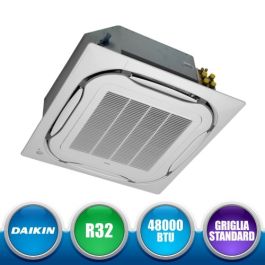 DAIKIN FCAHG140G Unità Interna a Cassetta da Incasso Round Flow "Supercassette" con Griglia ...