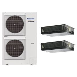 PANASONIC U-200PZH2E8 + (2x) S-1014PF3E Big PACi Elite R32 Kit with ...