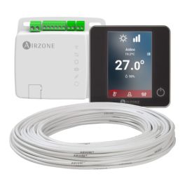 AIRZONE AZAI6WSPPA0BFCN Aidoo Pro Control + Black Wired Blueface Zero ...