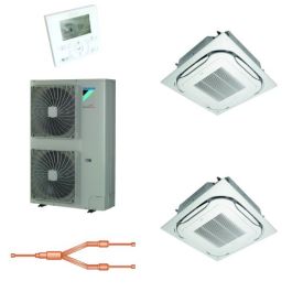 DAIKIN RZAG100MY1 + FCAG50A (x2) Kit Motor Three Phase Dual Split 34000 ...