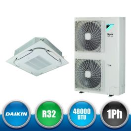 DAIKIN RZAG140MV1 + FCAG140B Single Split Kit Round Flow Cassette Alpha ...