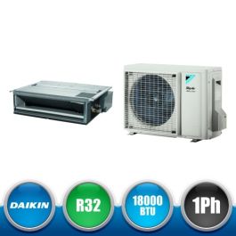 DAIKIN RZAG50A + FDXM50F Mini Sky Alpha R32 Ultra-Flat Ducted Complete ...