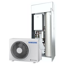 SAMSUNG AE060RXEDEG/EU + AE090RNYDEG/EU Sistema EHS Split R32 con HydroWall - 6.0 kW Monofase ...