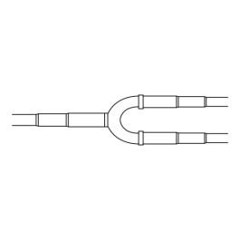 DAIKIN BHRG26A72T REFNET Manifold Compatible with Tightfit Couplings ...