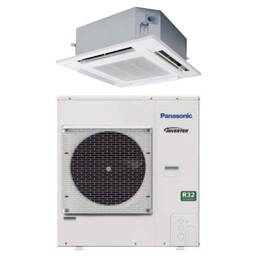 PANASONIC U-100PZ3E5 + S-1014PU3E PACi Standard Monosplit Kit NX Series 90x90 Cassette 4-Way ...